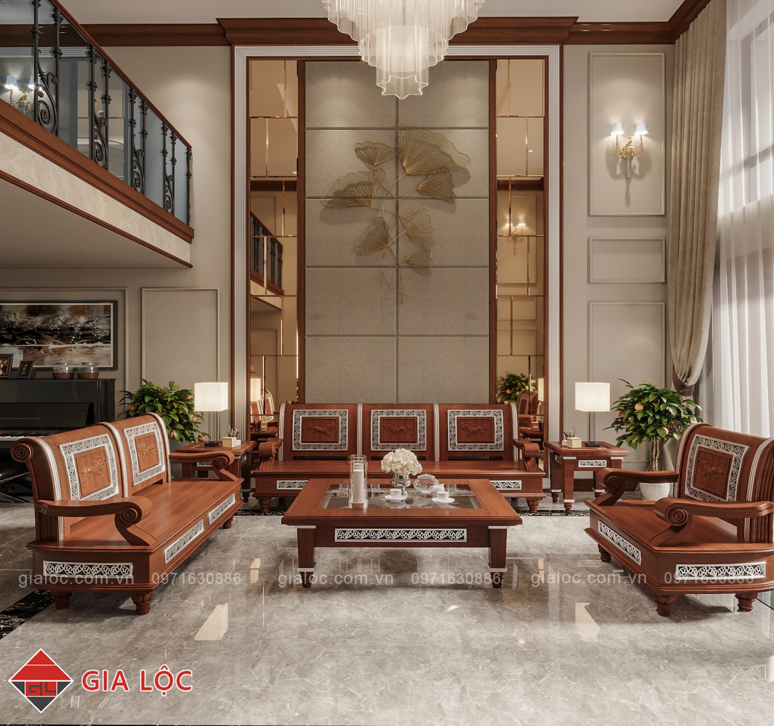 Nội thất Nhà phố Mr. Bách (TP.Hồ Chí Minh) – KIẾN TRÚC – NỘI THẤT GIA LỘC