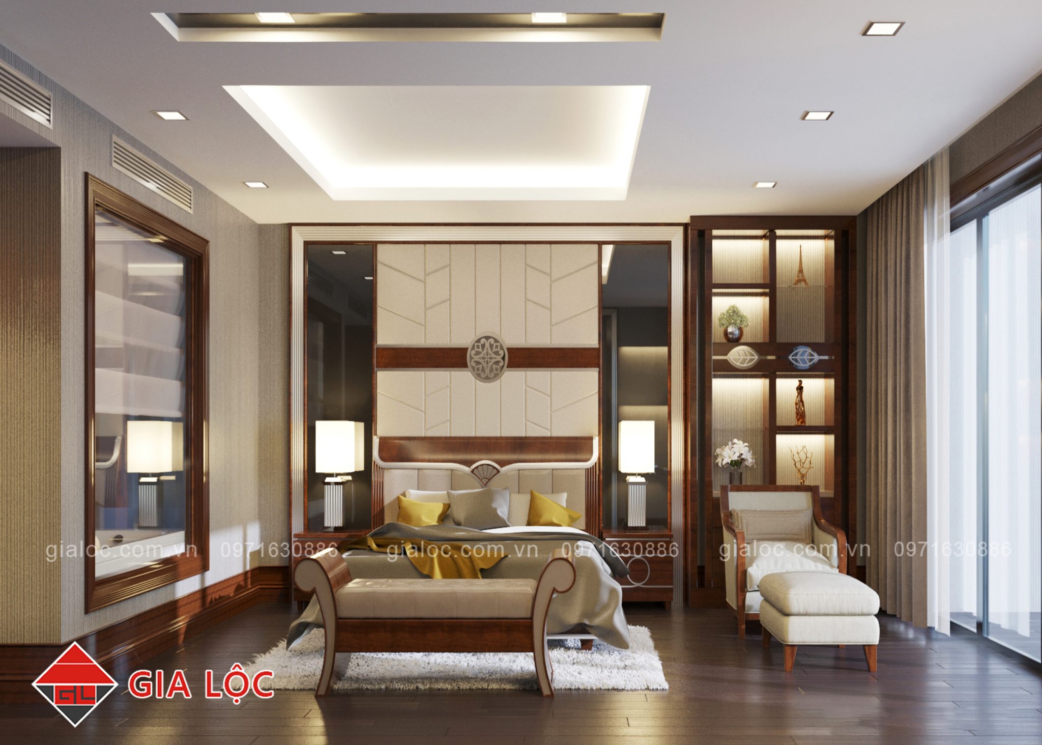 Nội thất Nhà phố Mr. Bách (TP.Hồ Chí Minh) – KIẾN TRÚC – NỘI THẤT GIA LỘC